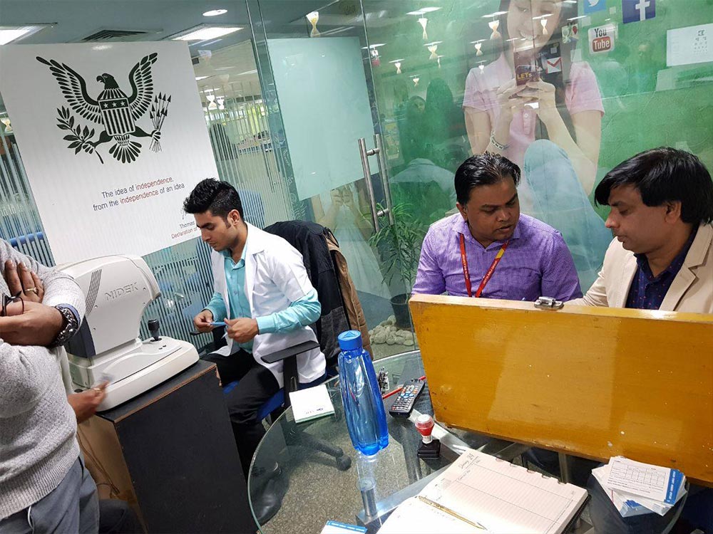 Eye camps for School & Universities